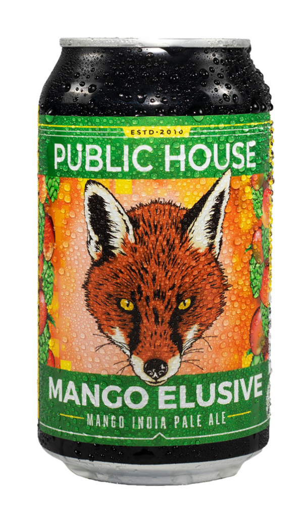 Mango Elusive IPA - Public House Brewing Company